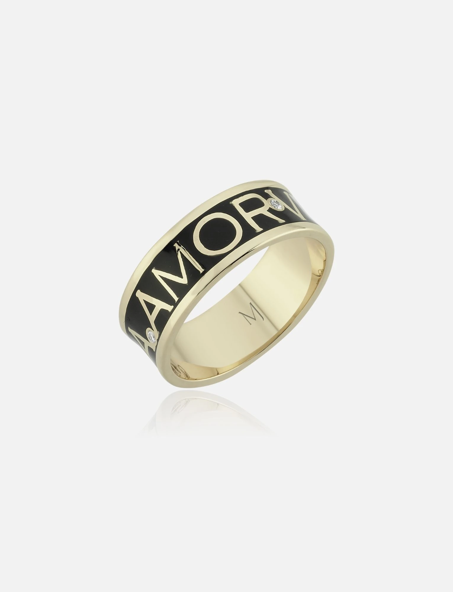 Amor Enamel Ring - MELIE JEWELRY | Fine Jewelry Inspired by Love...